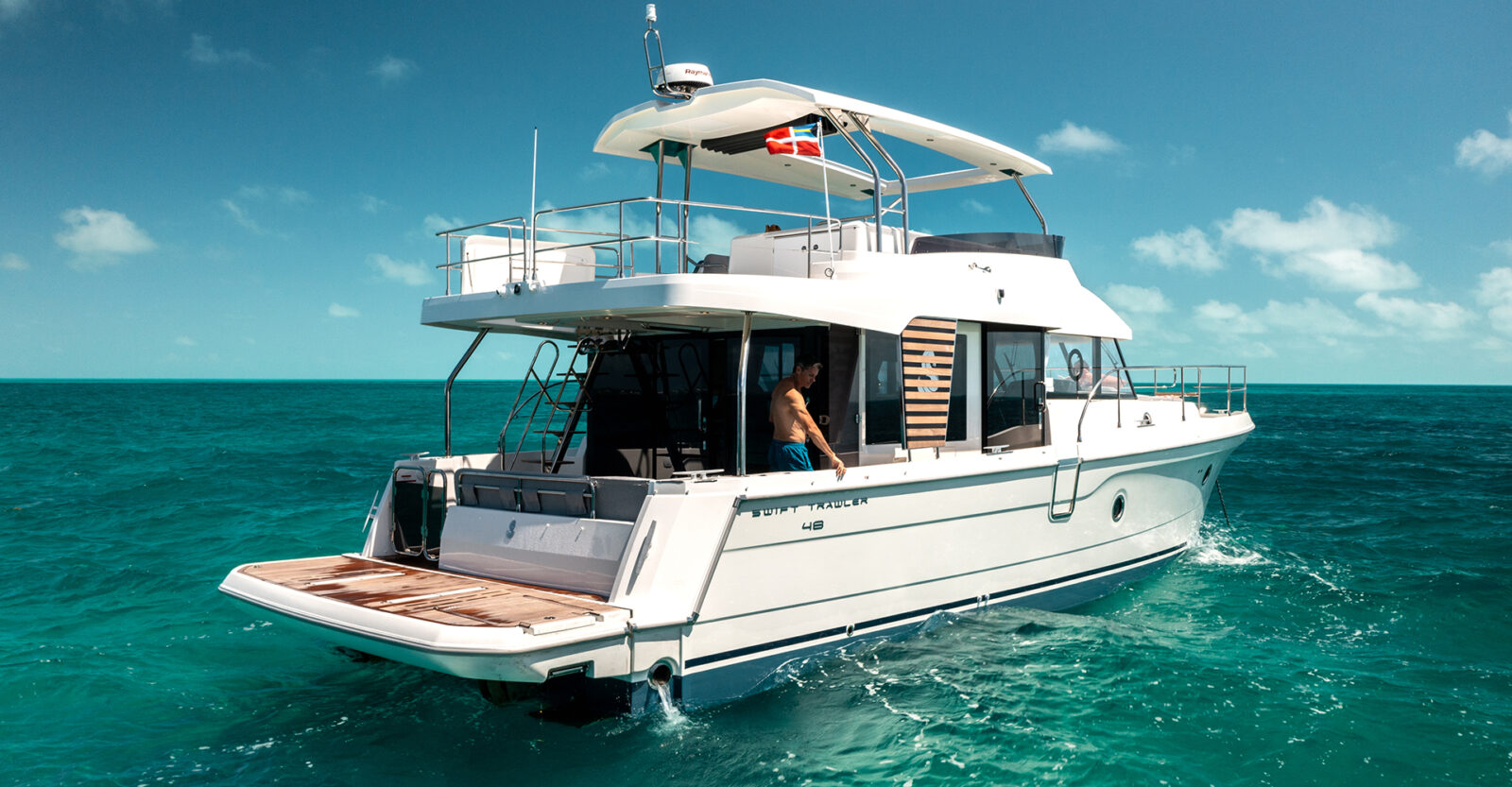 Swift trawler 48 - Chantier Naval de la Ville Audrain